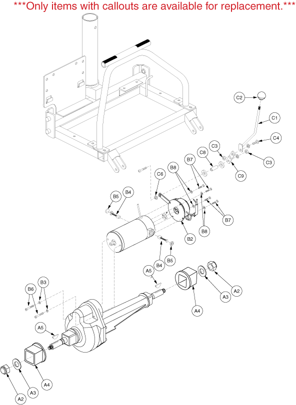 Pride Rally (SC155) - Drive System – Monster Scooter Parts
