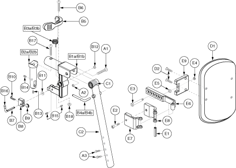 Quantum Q1103 Ultra - Foot Rigging - Elevating Legrest - Upper Elr W ...