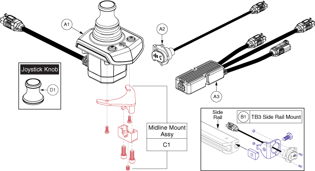 Quantum Q6 Edge HD - Joystick (Master Controls) - Joystick (Master Con ...