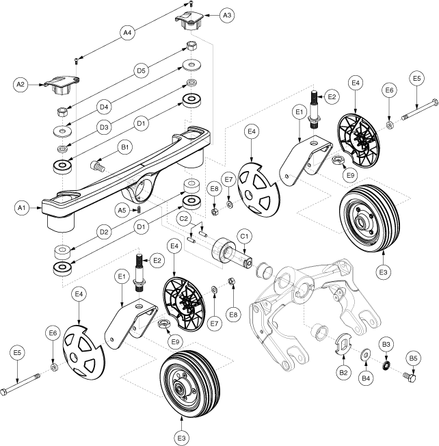 Quantum Q6000XL - Articulating Beam / Casters - Articulating Beam - Us ...
