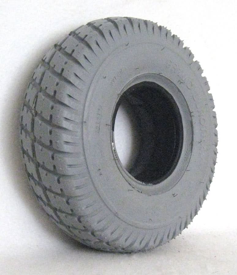 10"x3" Foam-Filled Mobility Tire with Aqua Tread – Monster Scooter Parts