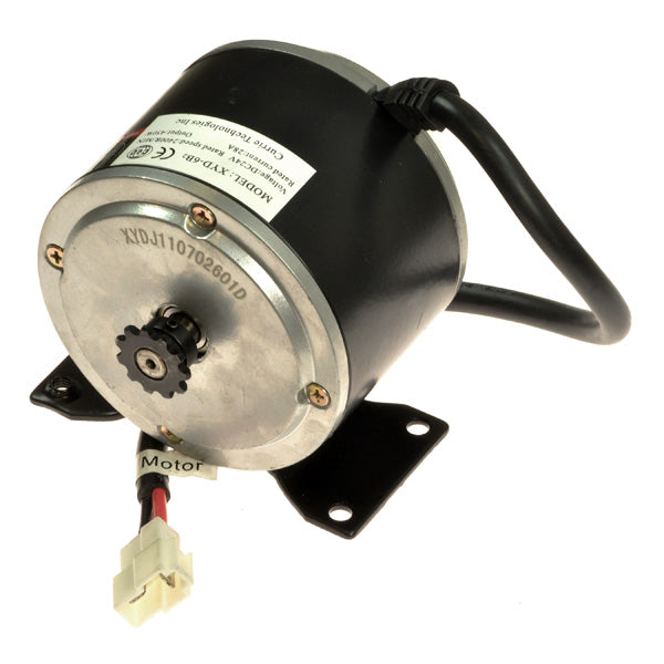 24 Volt 450 Watt XYD-6B2 DC Earth Magnet Electric Motor with 11 Tooth ...