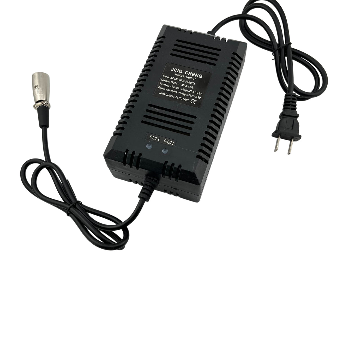 24 Volt 1.6 Amp XLR Battery Charger for Mongoose M150, M250, & M350 Sc ...