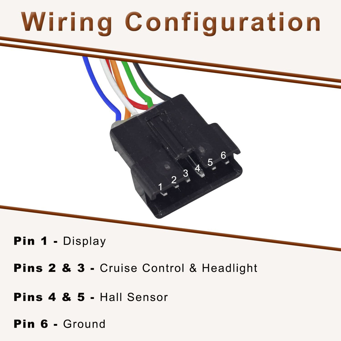 6-Wire 36-Volt Hand Throttle & Grip Set for the Jetson® Bolt Folding E ...