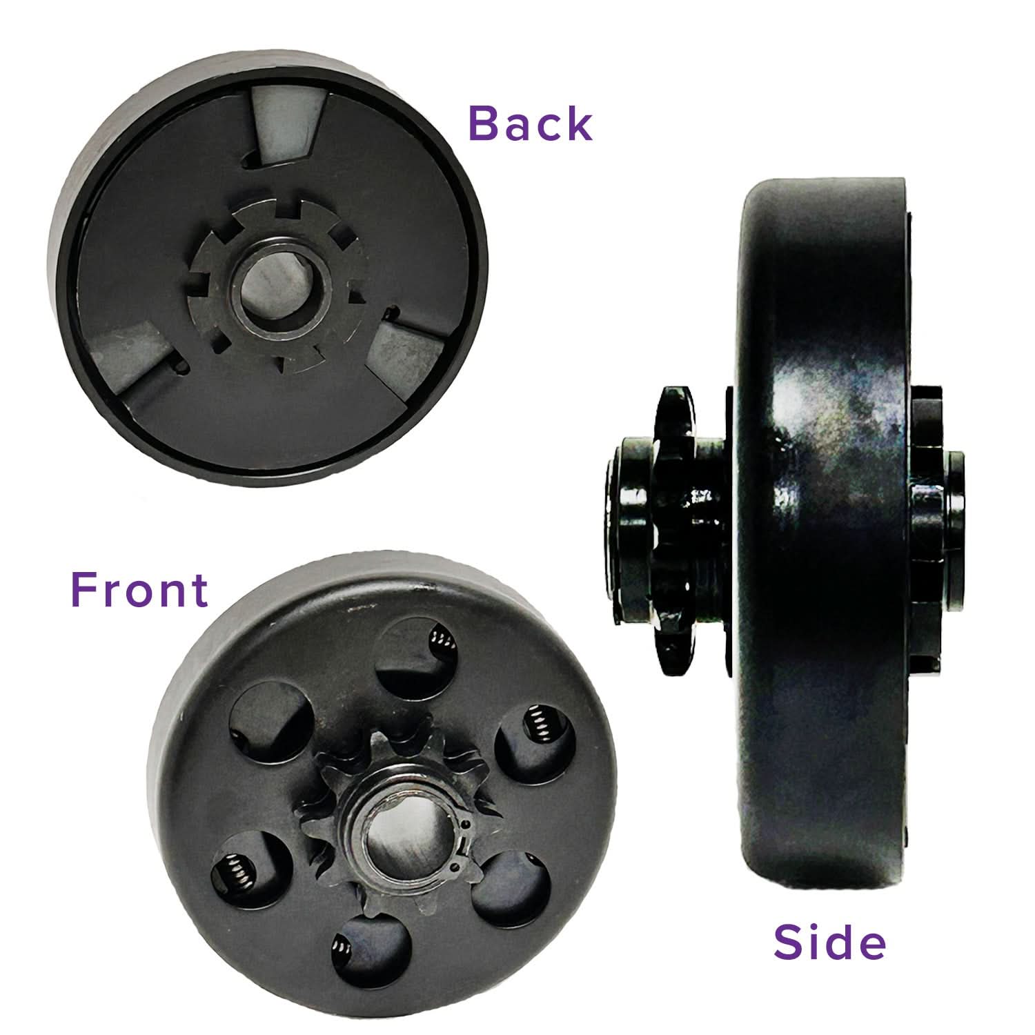Clutch Assembly with 3/4" Shaft for the Predator 212cc 6.5 HP Engine ...