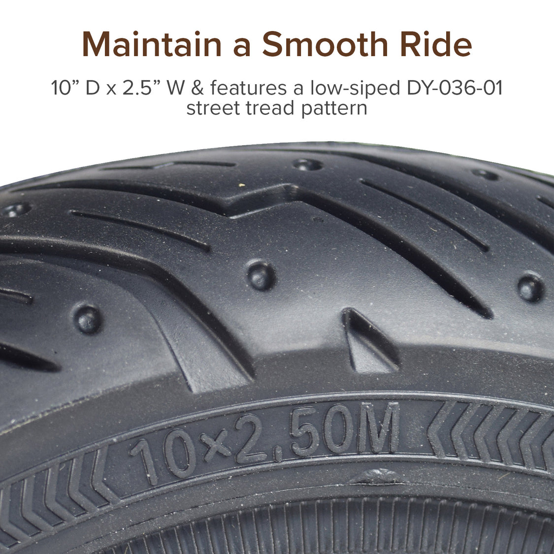 10" Solid Tire for the Ninebot Max G30 Scooter – Monster Scooter Parts