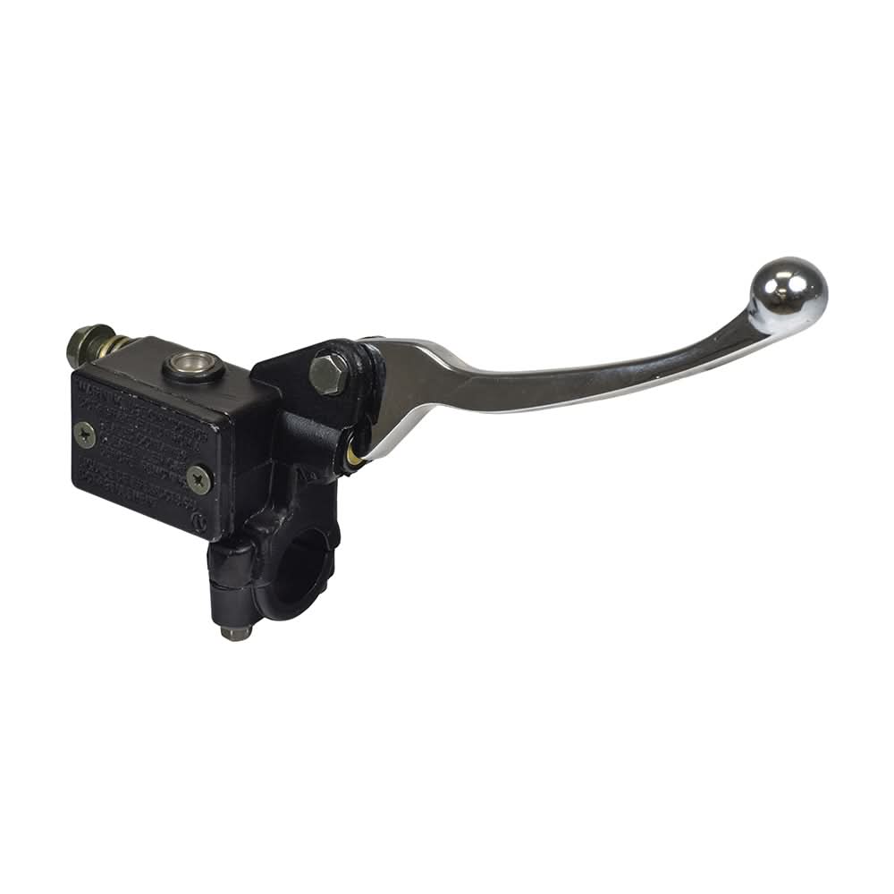 Chrome Right Side Brake Lever with Master Cylinder for QMB139 Scooters ...