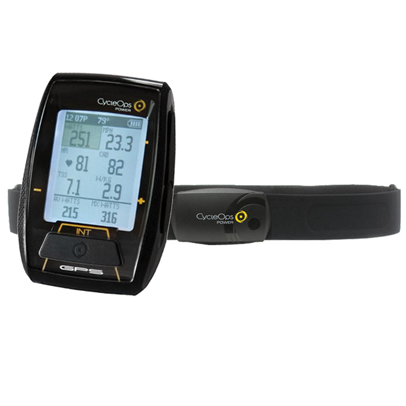 CycleOps 7287 Joule GPS Wireless Bike Computer with Heart Rate Monitor ...