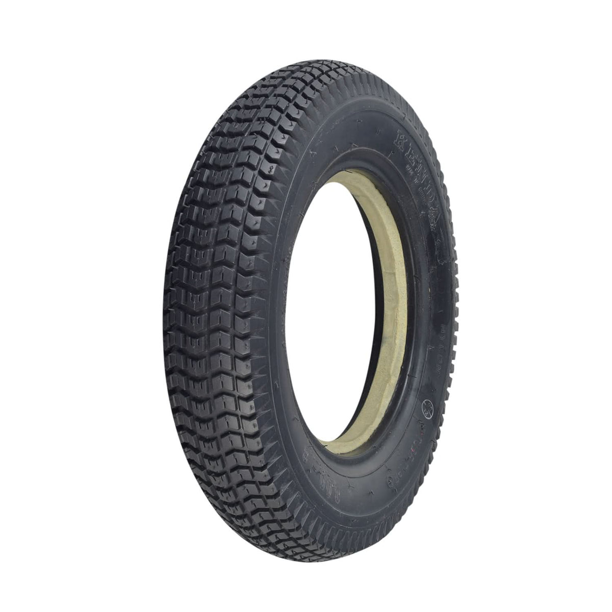 14"x3" (3.00-8) Black Foam-Filled Mobility Tire (Narrow Lip Profile; 1 ...