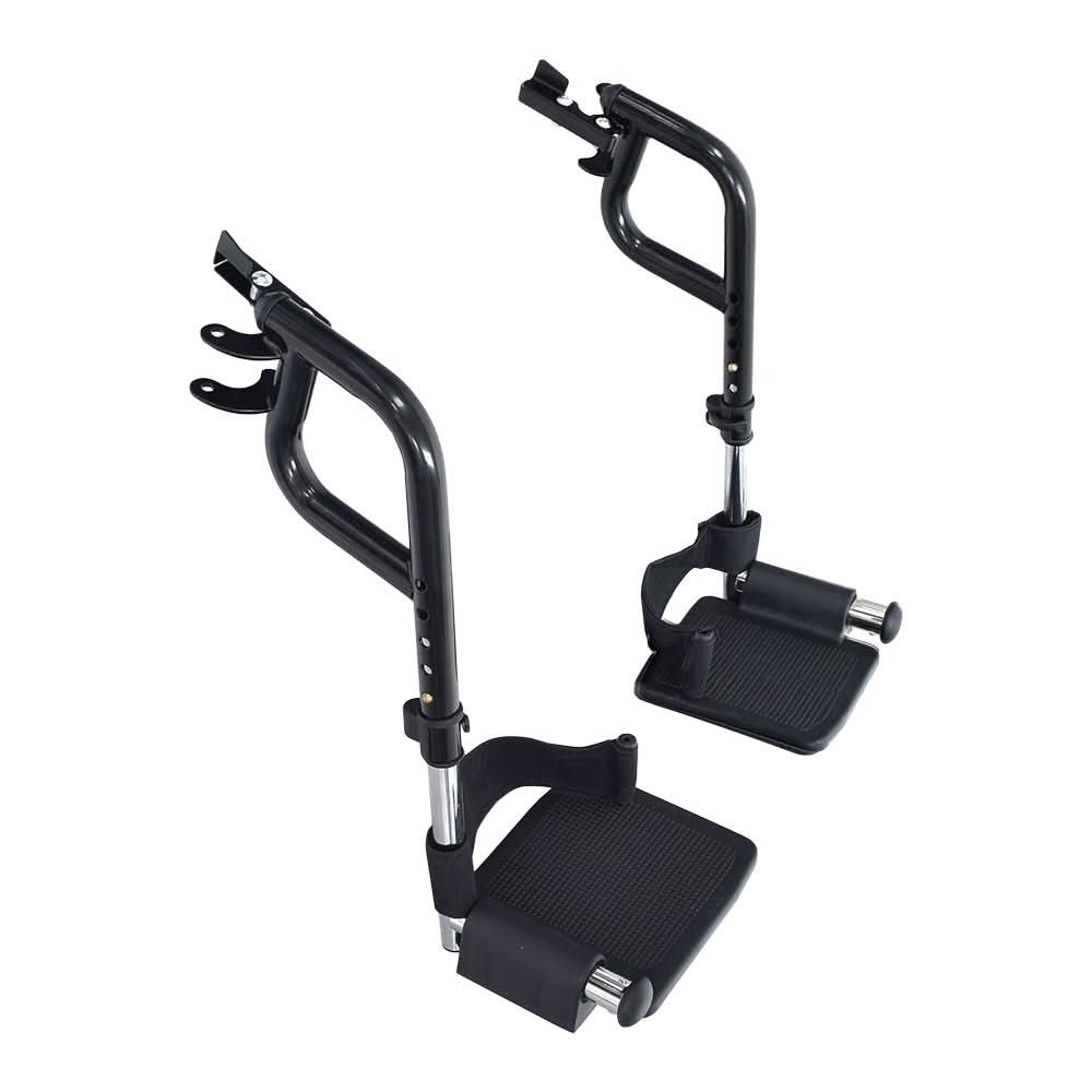 Swing-Away Footrest & Leg Rest Assembly for Wheelchairs (Set of 2 ...