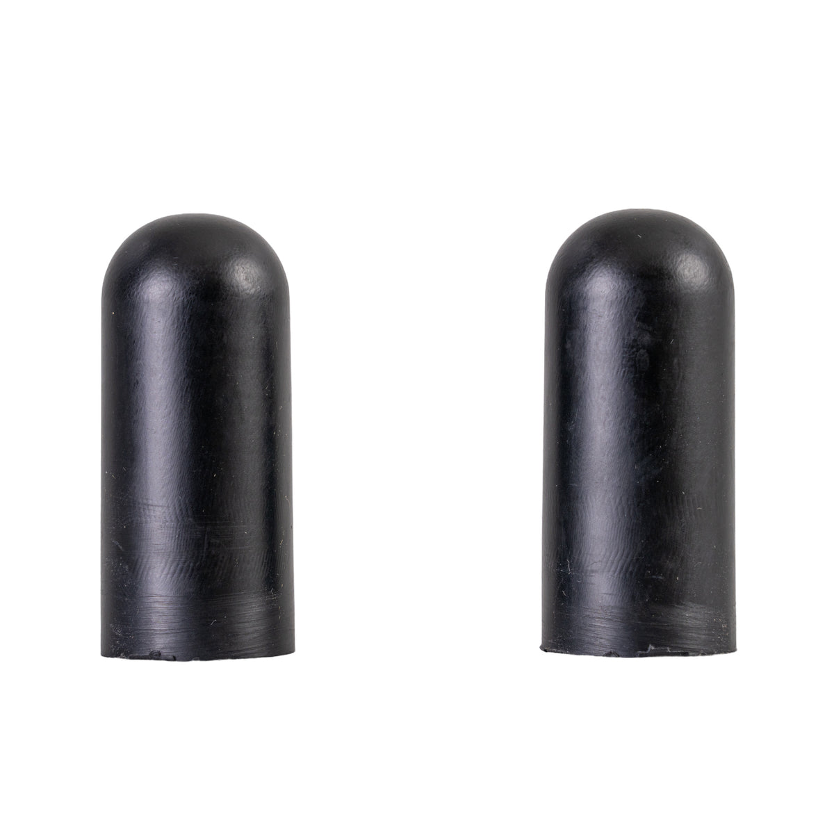 Black Rubber Tips for 5/8" Round Wheelchair Lock Extensions (Set of 2 ...