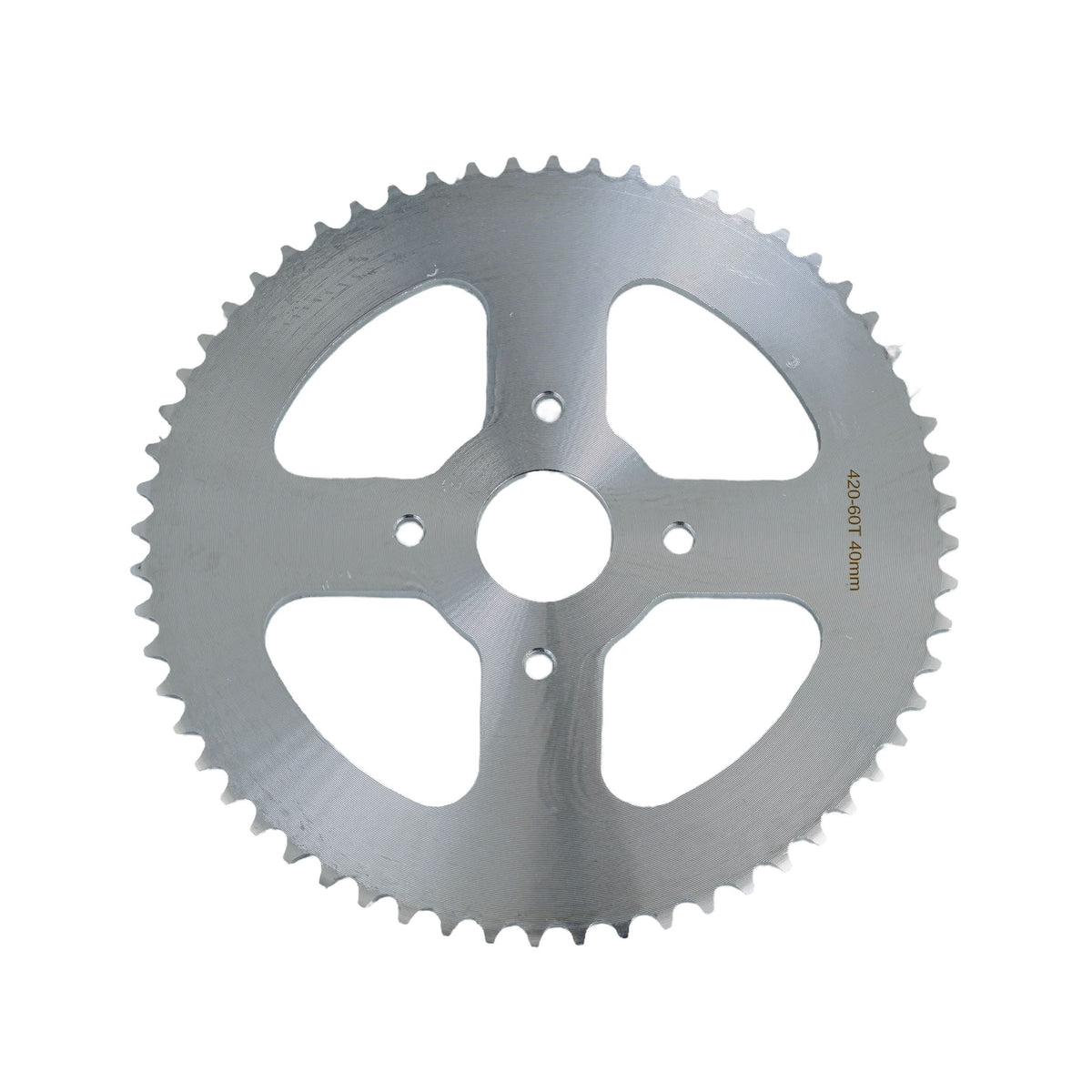 #40/41/420 Chain - 60 Tooth Rear Sprocket for Mini Bikes – Monster ...