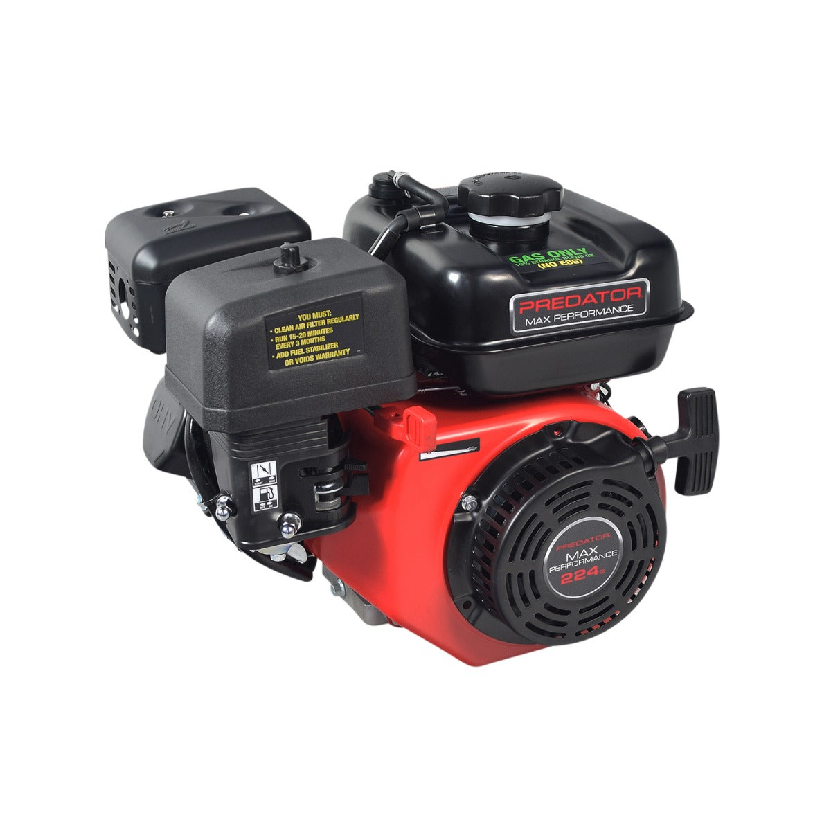 Predator 224cc 6.6 Hp Mini Bike Engine – Monster Scooter Parts