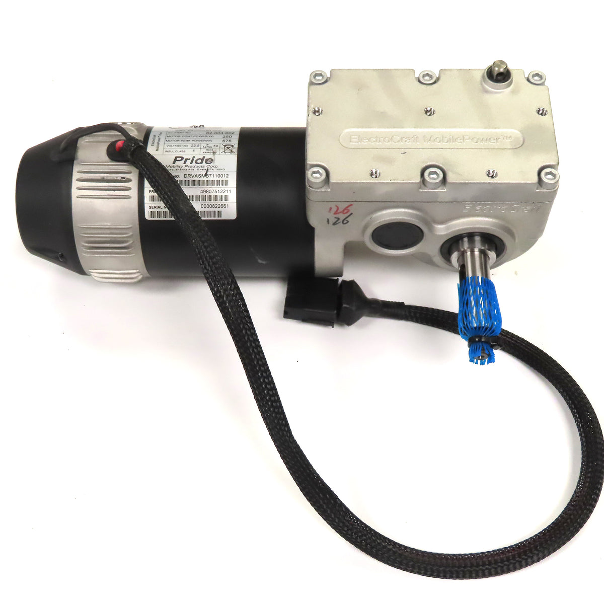 Right Drive Motor for Jazzy Elite 14 & Elite HD (Blemished) – Monster ...