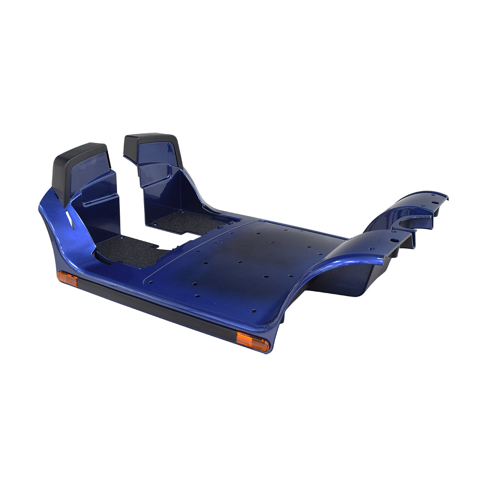 Viper Blue Front Shroud Assembly with Floor Mat for the 4-Wheel Pride ...