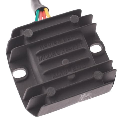 4 Pin 4 Wire Rectifier (Voltage Regulator) with Capacitor for the 250c ...