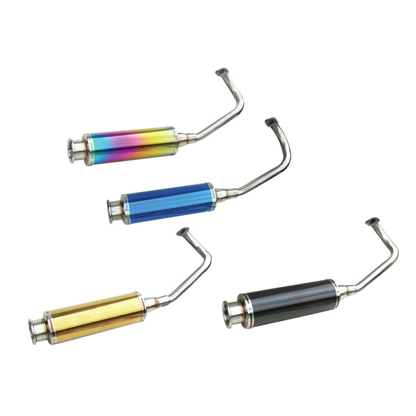 Stainless Steel Exhaust Pipe for 50cc, 125cc, and 150cc GY6 Engines ...