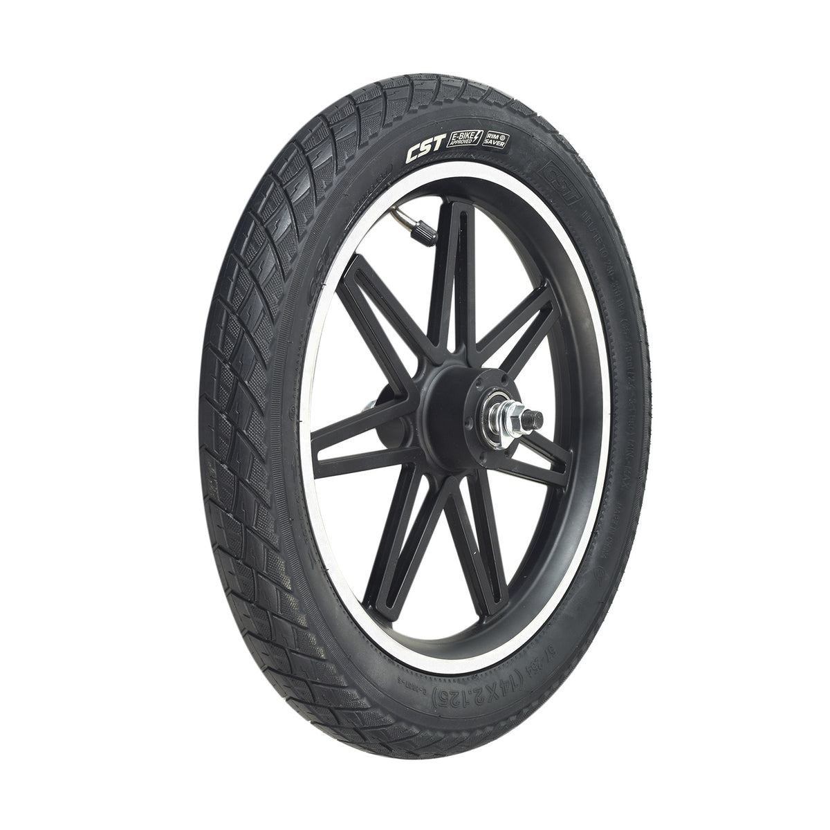 Front Wheel Assembly for the Swagtron EB5 Pro Electric Bike – Monster ...