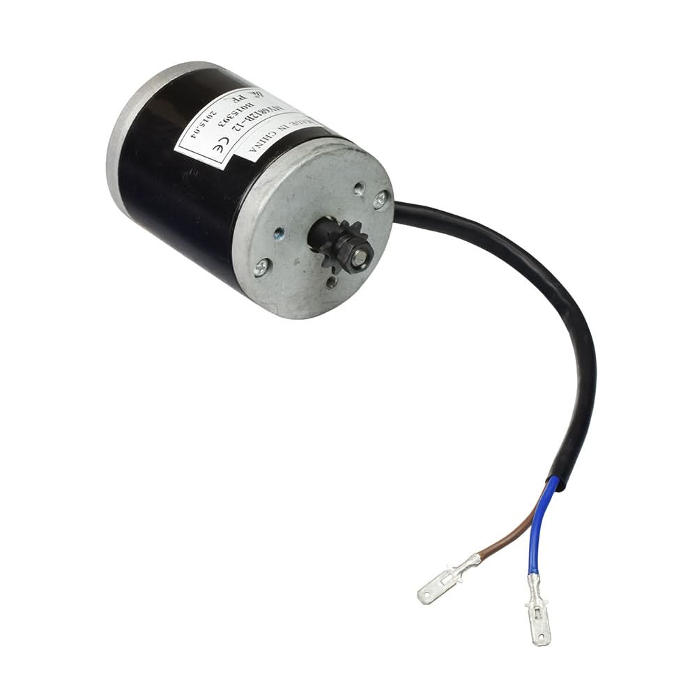 12 Volt 100 Watt Motor with 9 Tooth #25 Chain Sprocket for the Viro Ri ...