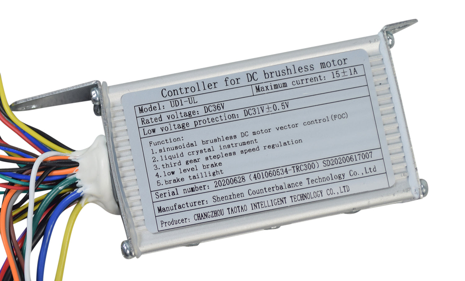 UD1-UL 36 Volt Brushless Motor Control Module with Bluetooth for the J ...